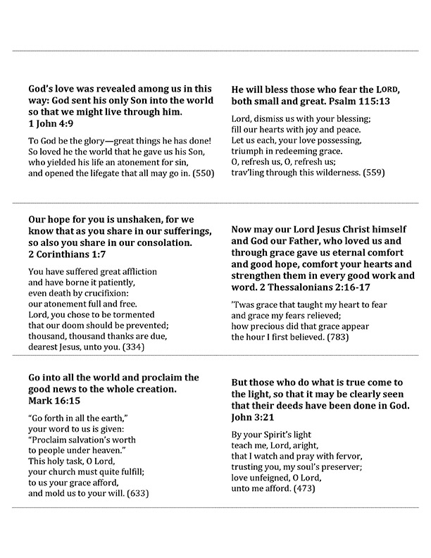 2026 Watchwords for Congregations | Moravian Church in America Bookstore